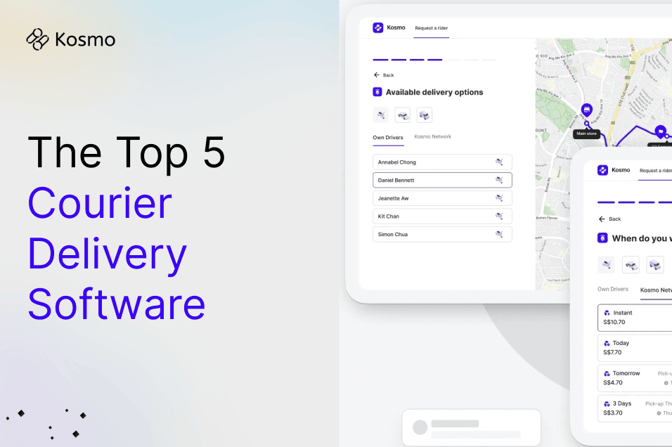 The Top 5 Courier Delivery Software - Kosmo Delivery